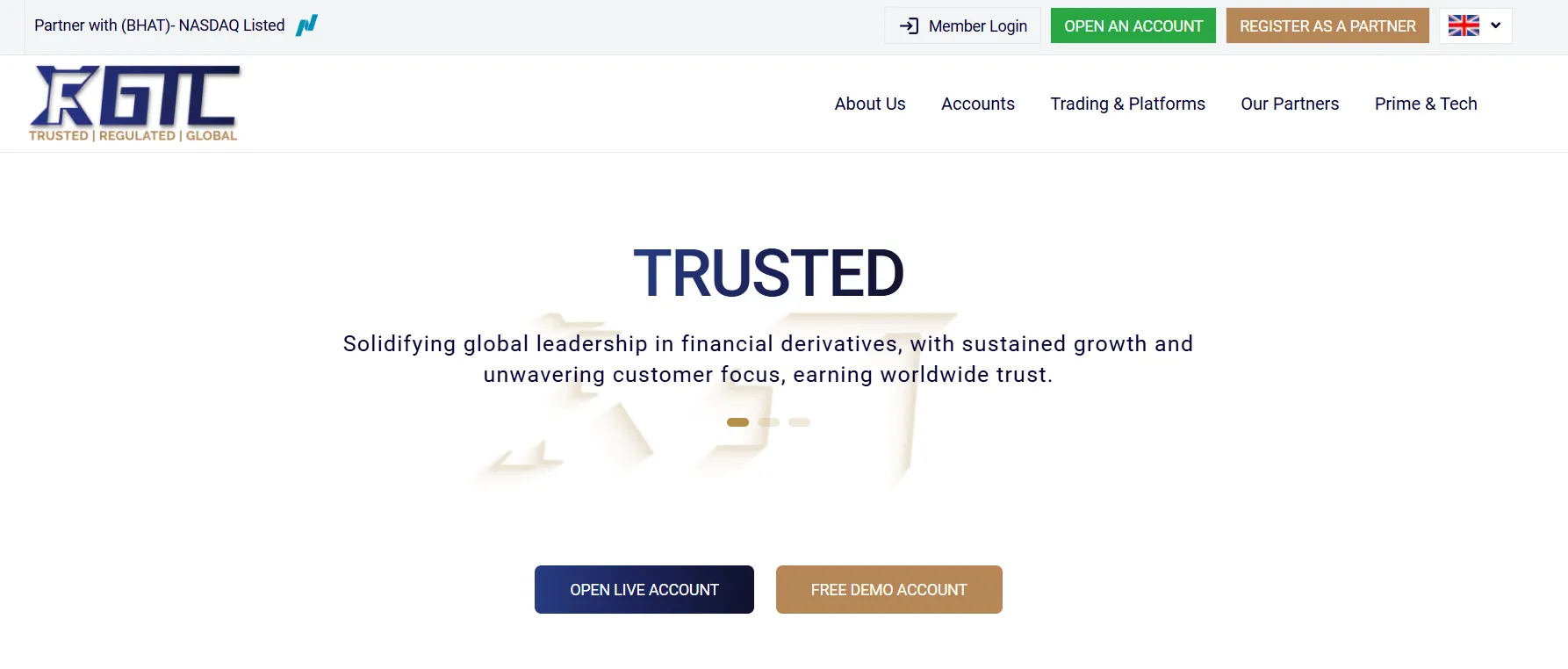 GTCFX login in India